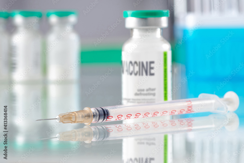 Hospital medical care diagnostics, ambulance and vaccination Stock ...