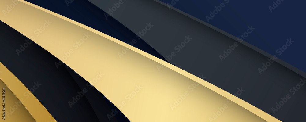 Modern golden abstract universal background templates. Minimalist ...