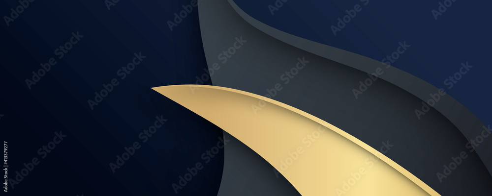 Modern golden abstract universal background templates. Minimalist ...