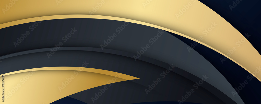Modern golden abstract universal background templates. Minimalist ...