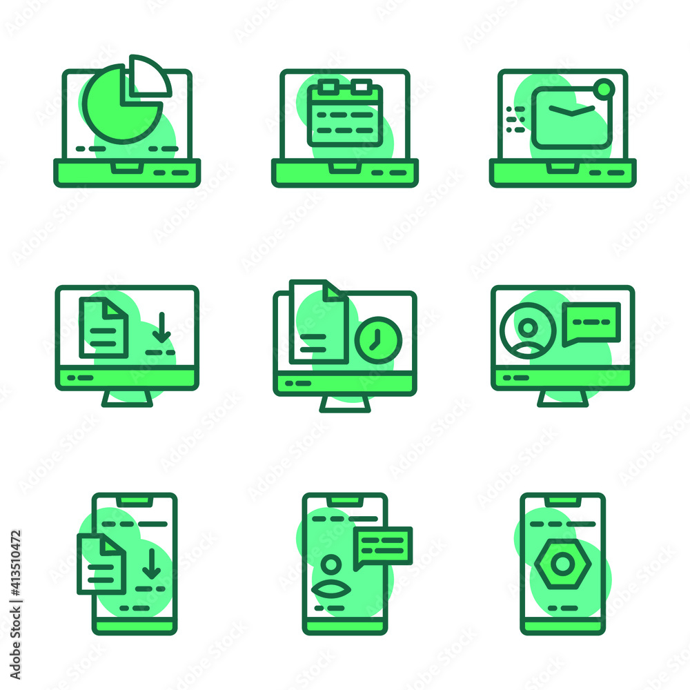 Garis besar ikon vektor untuk web dan mobile. Stroke 2 piksel tipis ...