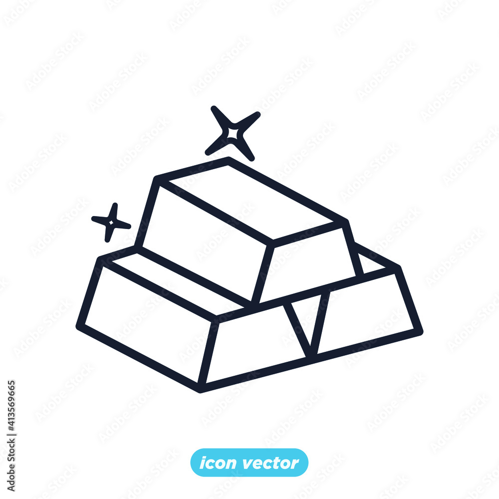 Gold icon. Gold symbol template for graphic and web design collection ...