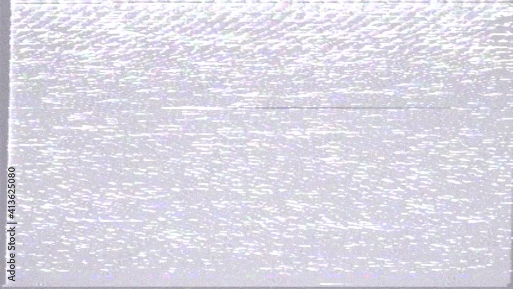Stockvideo Dynamic TV glitch noise effects. Visual video effects ...