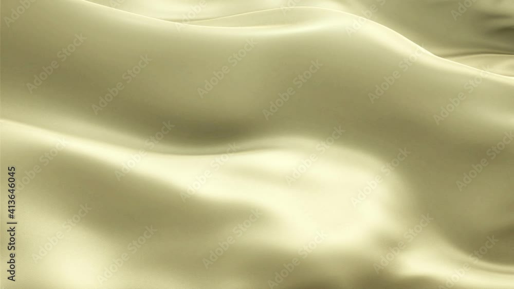 Beige Silk Flag Animation of Sand color background video waving in wind ...