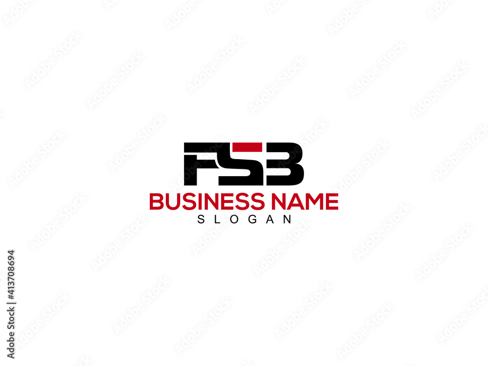 FSB Logo letter Icon For New Business Stock Vector | Adobe Stock