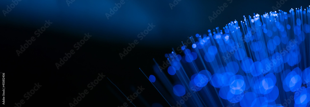 Fiber optics close up. Internet background Stock Illustration | Adobe Stock