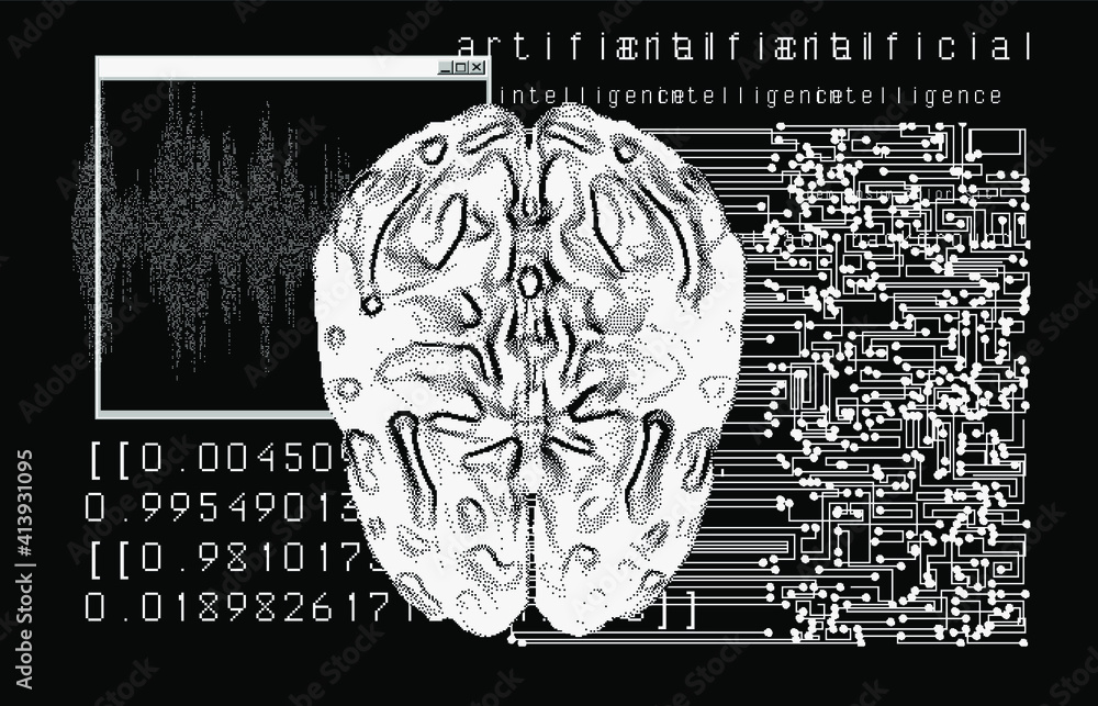 Futuristic sci-fi user interface with research data, Magnetic resonance ...