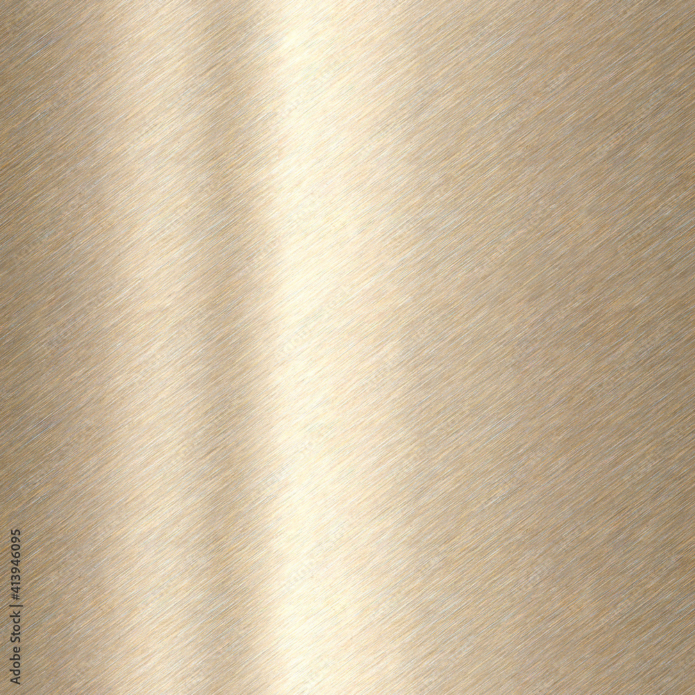 Shiny brushed metallic gold background texture. Polished metal bronze ...