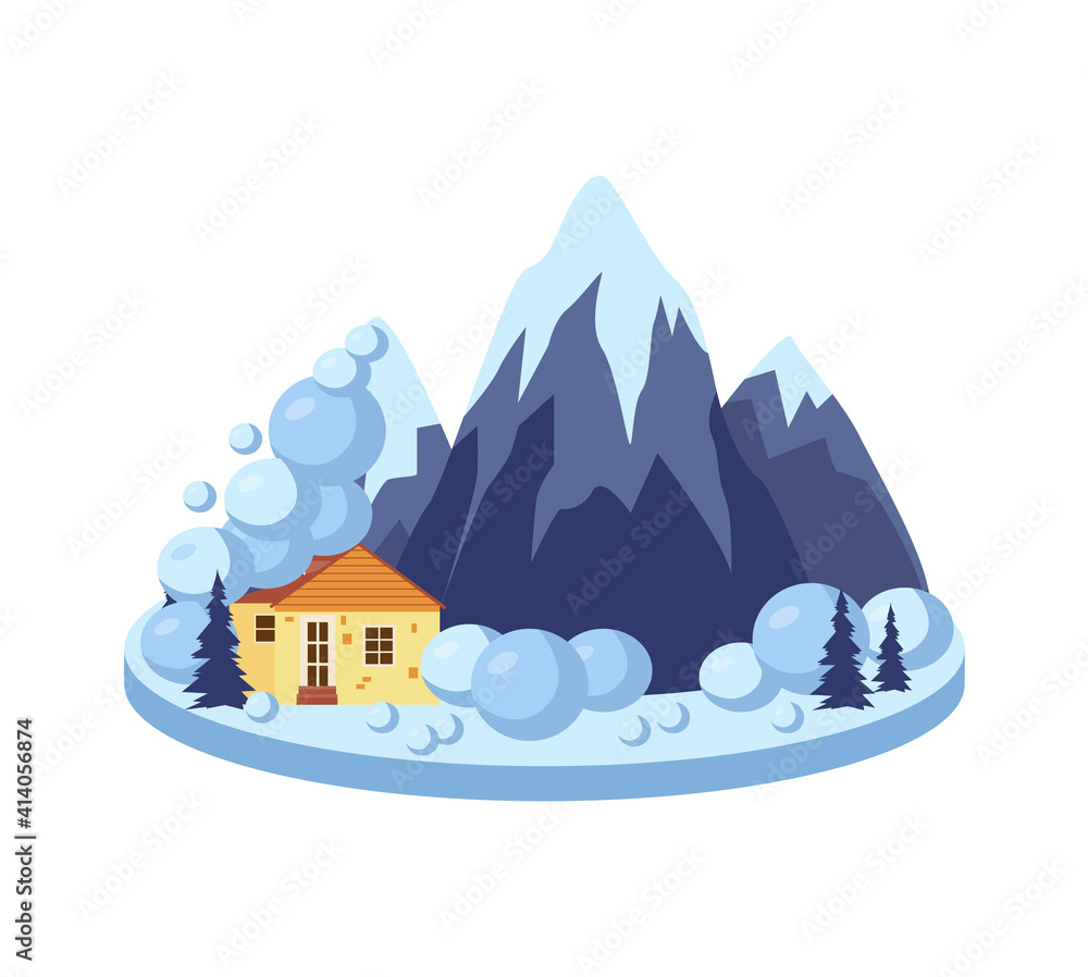 Avalanche Clipart
