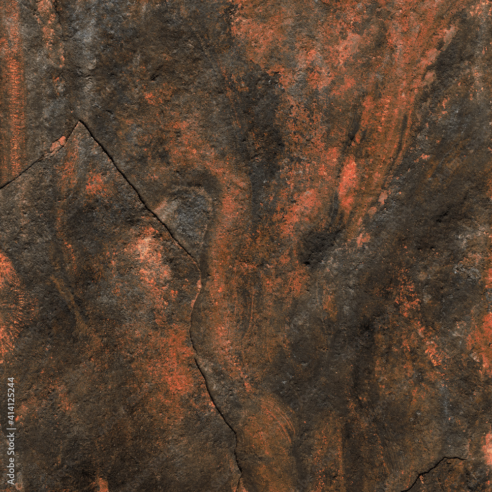 Metal Rust Stone Texture Background With Cement Effect In Red Colored ...