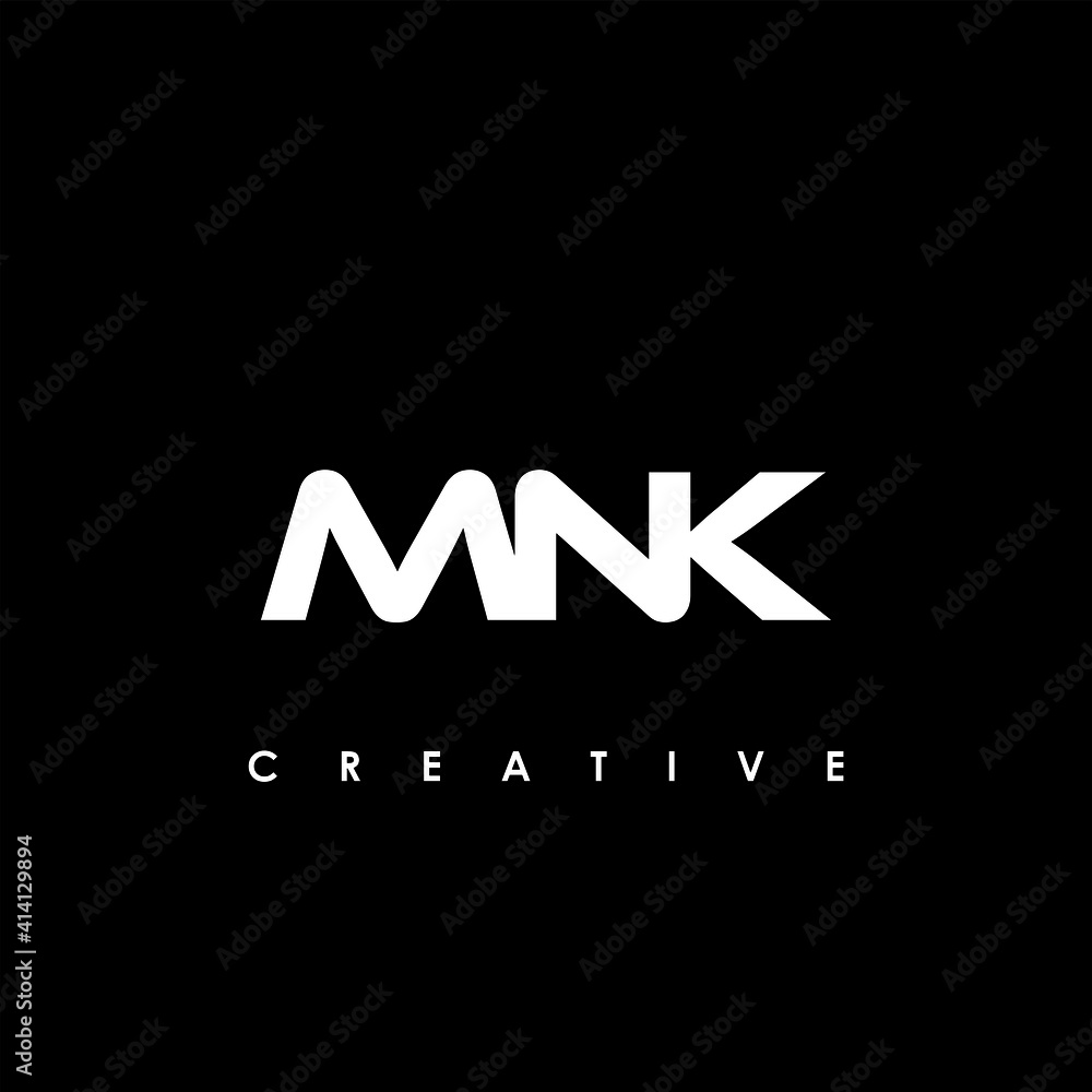 MNL Letter Initial Logo Design Template Vector Illustration Stock ...