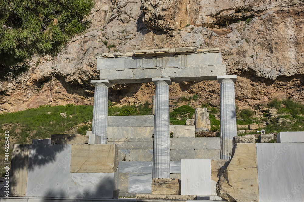 Asklepieion of Athens was the sanctuary built in honor of the gods ...