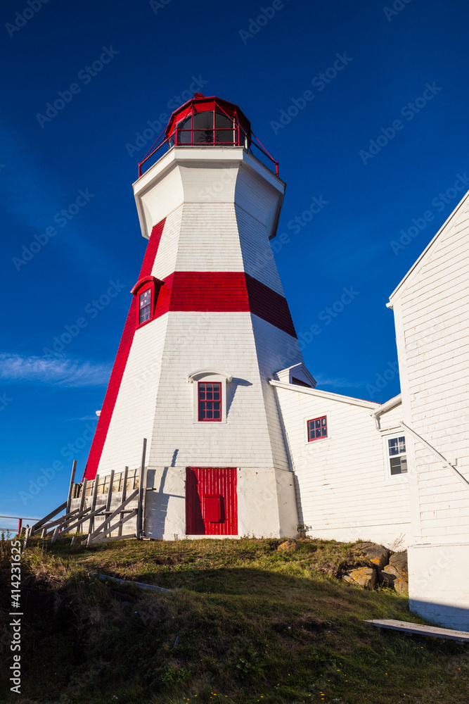 Canada, New Brunswick, Campobello Island. Head Harbour Lightstation ...