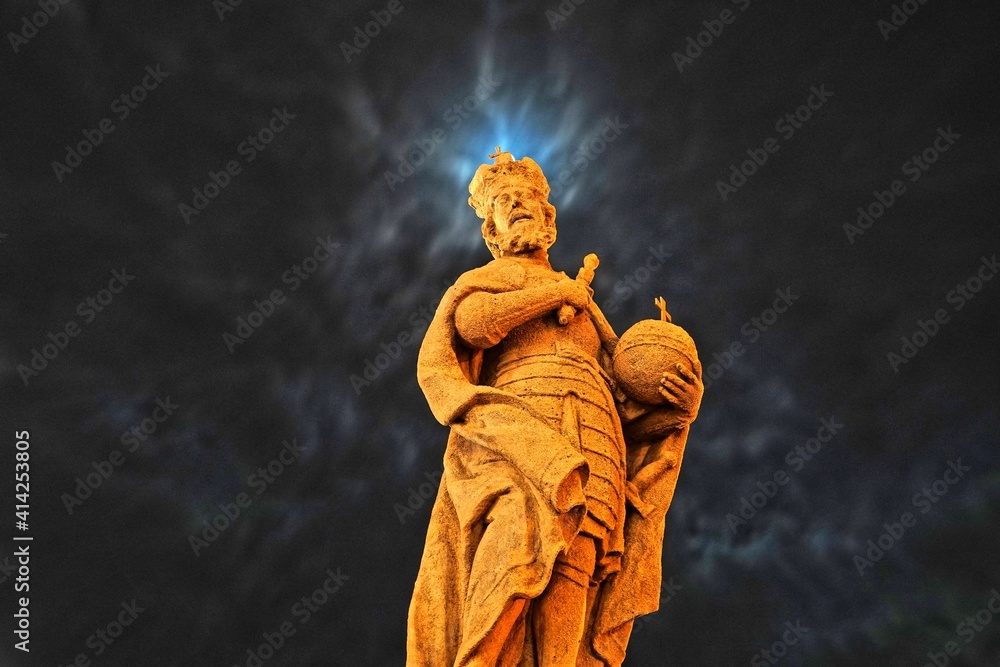 Statue of St. Charlemagne, Kingdom of the Franks, Karolus Magnus ...