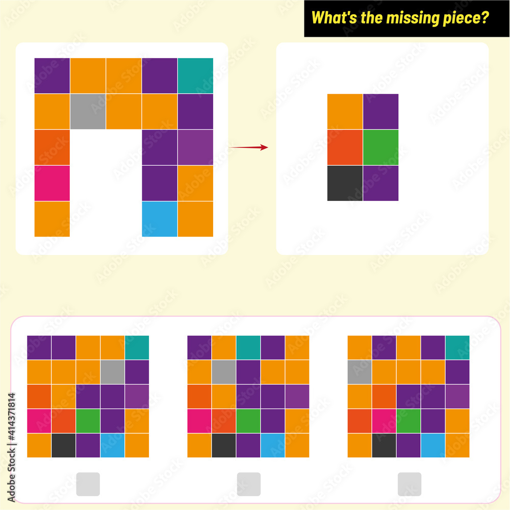 Find the cube with the view in the direction of the arrow. Intelligence ...