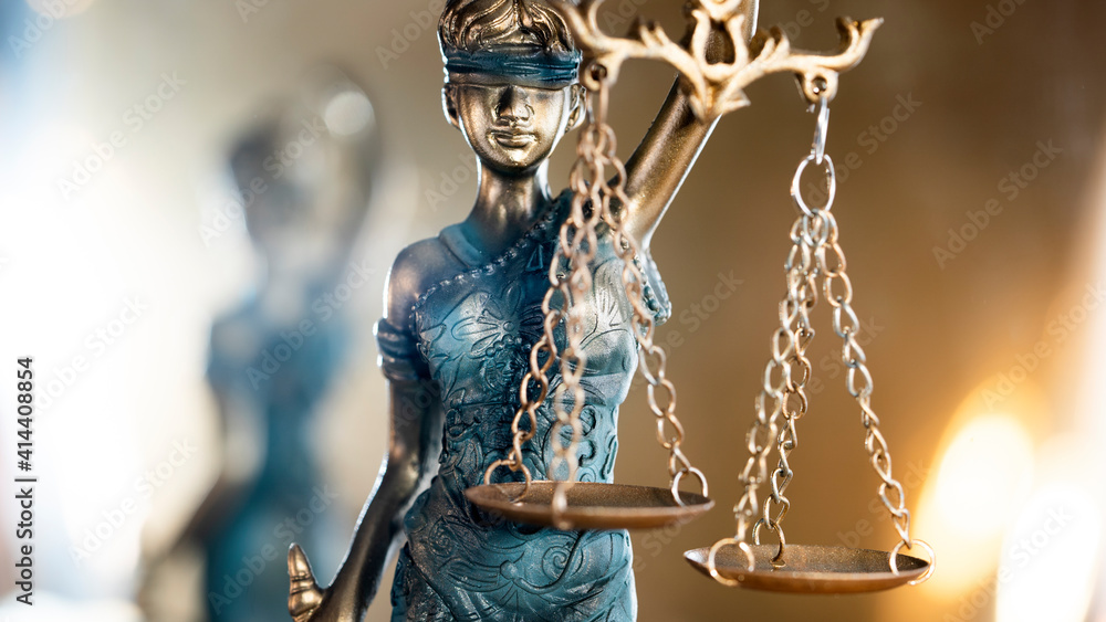The Statue of Justice symbol Stock Photo | Adobe Stock