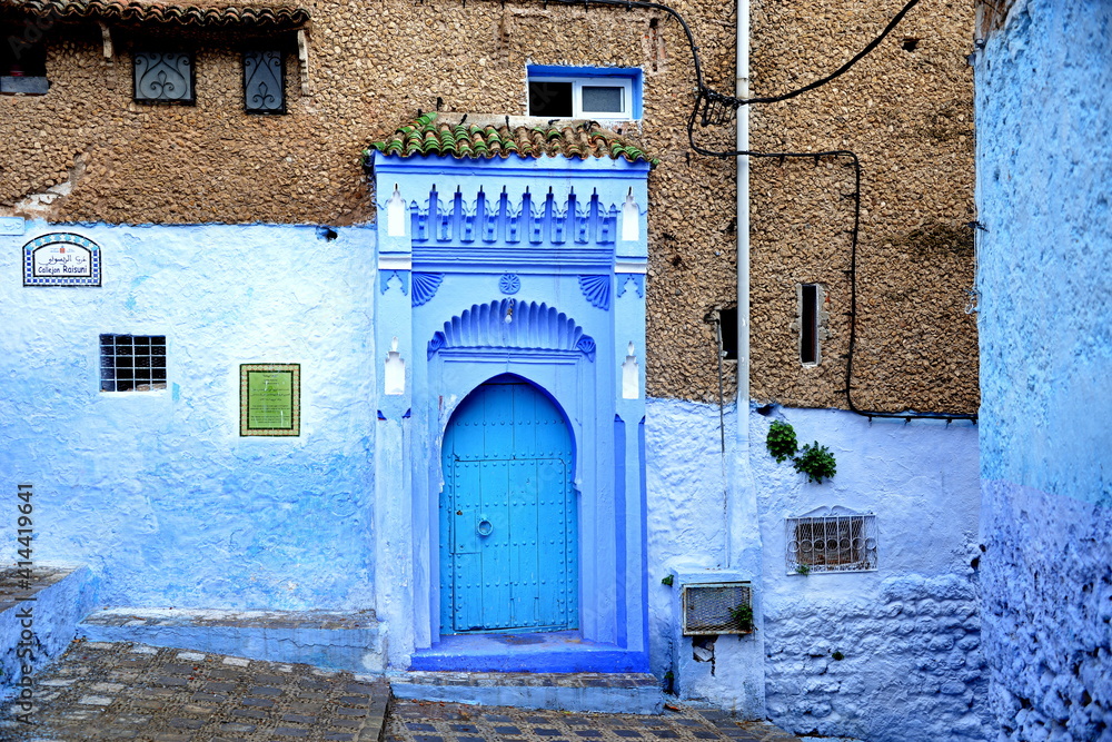 MOROCCO CHEFCHAOUEN, Moroccan city, capital of the homonymous province ...