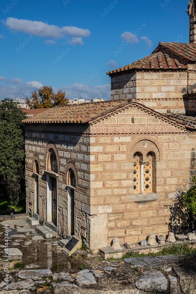 Church of Holy Apostles (Holy Apostles of Solaki, X century), located ...