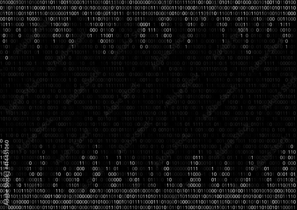 Binary Code Background Stock Vector | Adobe Stock