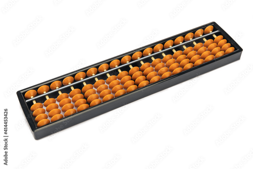 Soroban. Abacus. Mental arithmetic. Traditional Eastern mathematical ...