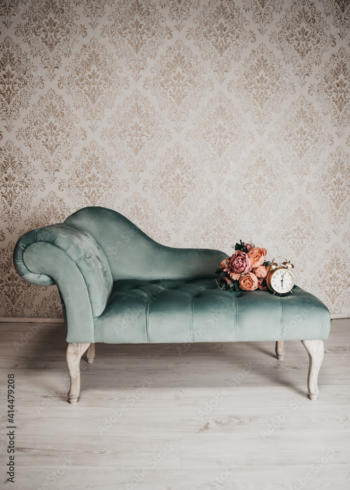 classic setup of a photo session in a photo studio Stock Photo | Adobe ...