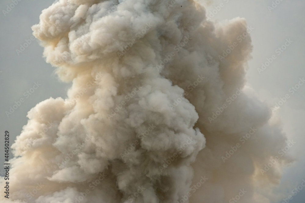 Thick smoke Stock Photo | Adobe Stock