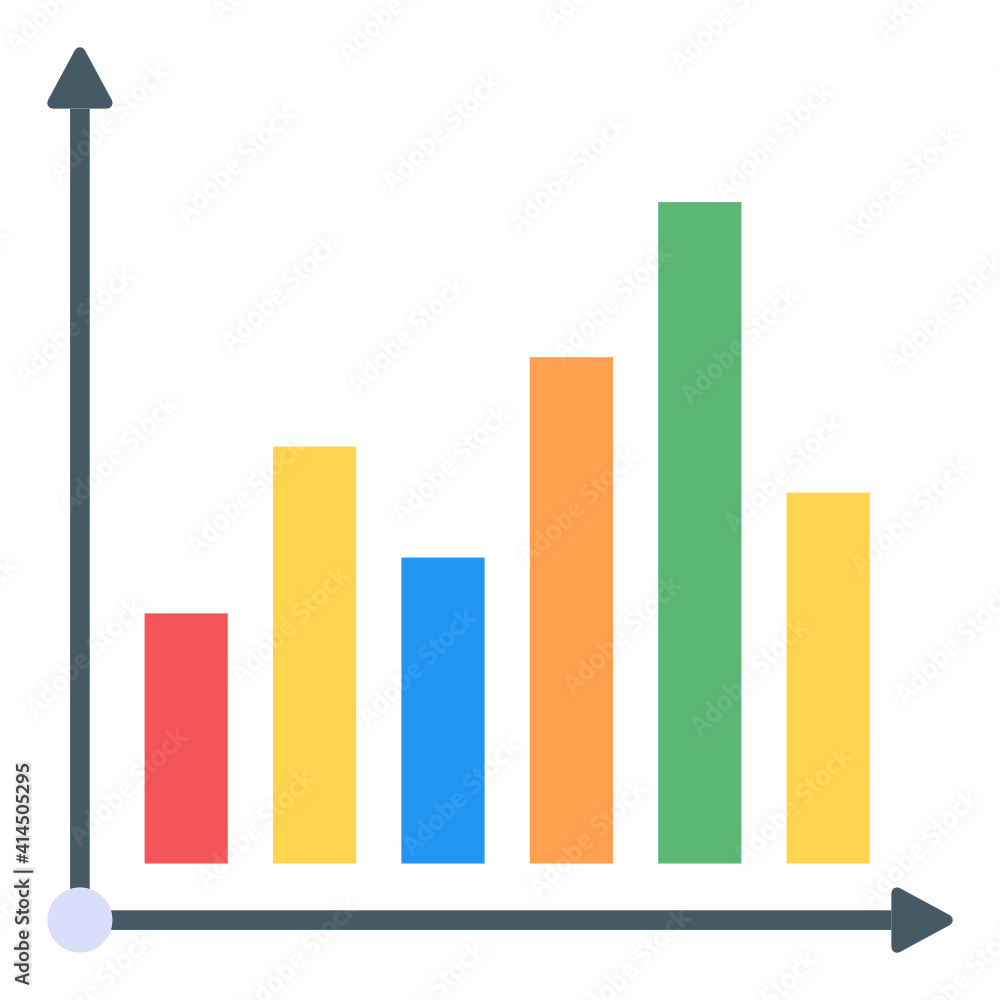 Graphical Representation Of A Vertical Chart Called A Vertical Column 