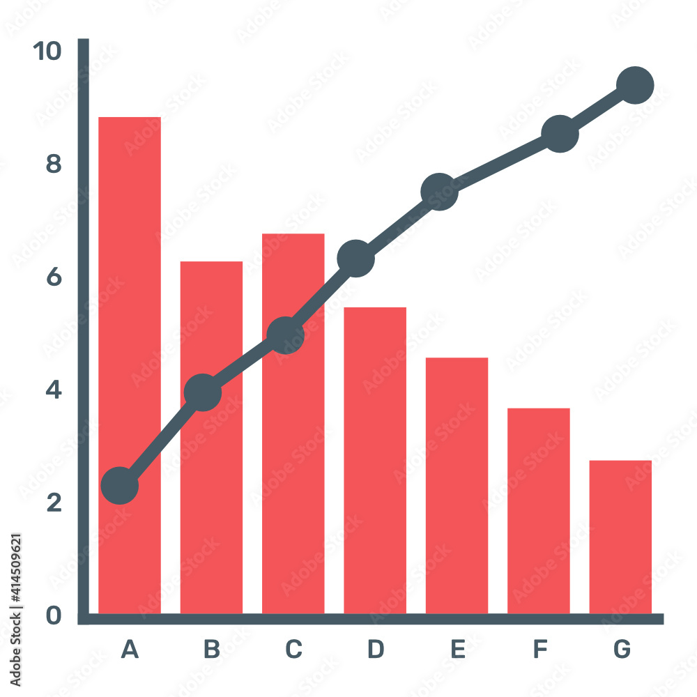A trendy vector denoting principle chart Stock Vector | Adobe Stock