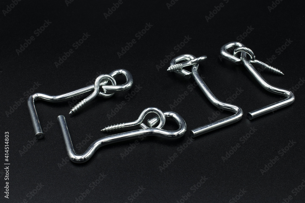 Target Hook Hasp is a practical wood threaded eye screw, provided with ...