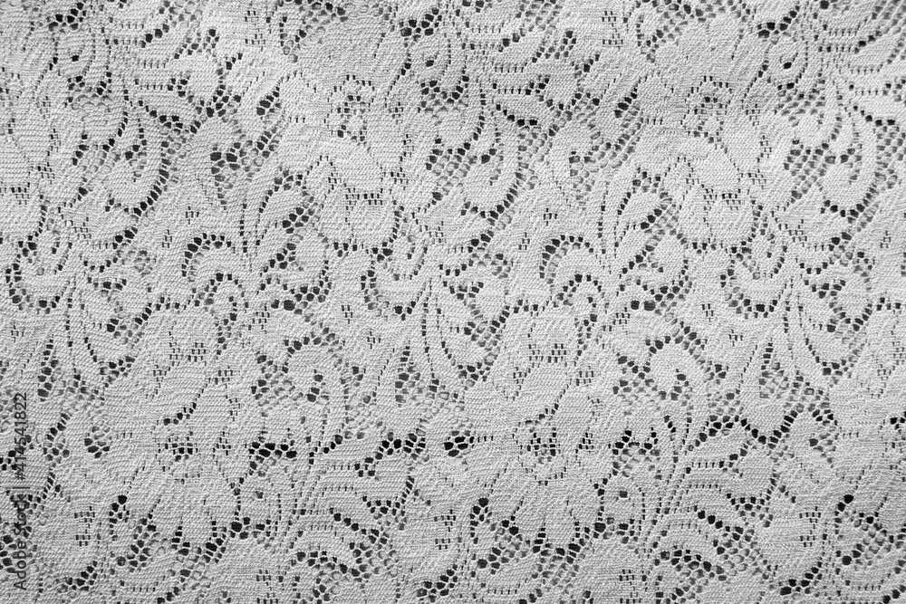 White lace fabric for backgrounds, design elements and for all kinds of graphic resources ...