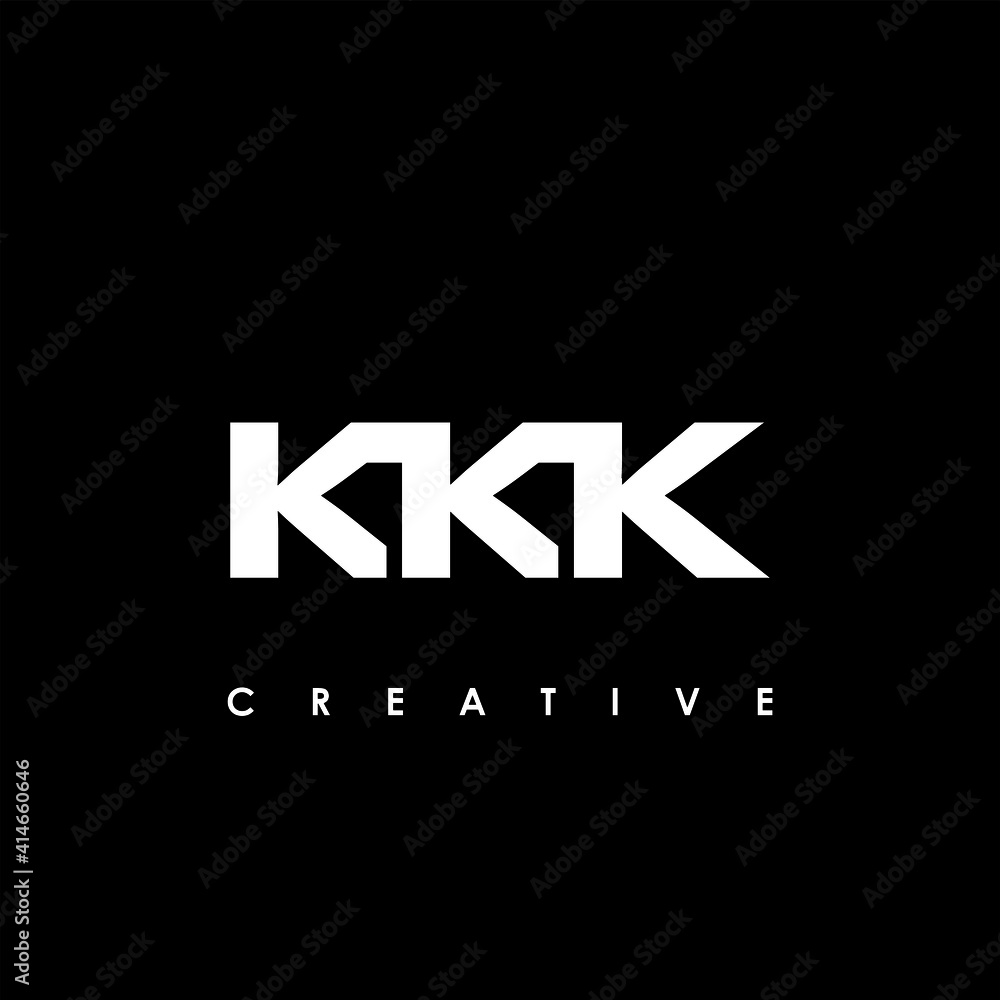 KKK Letter Initial Logo Design Template Vector Illustration Stock ...