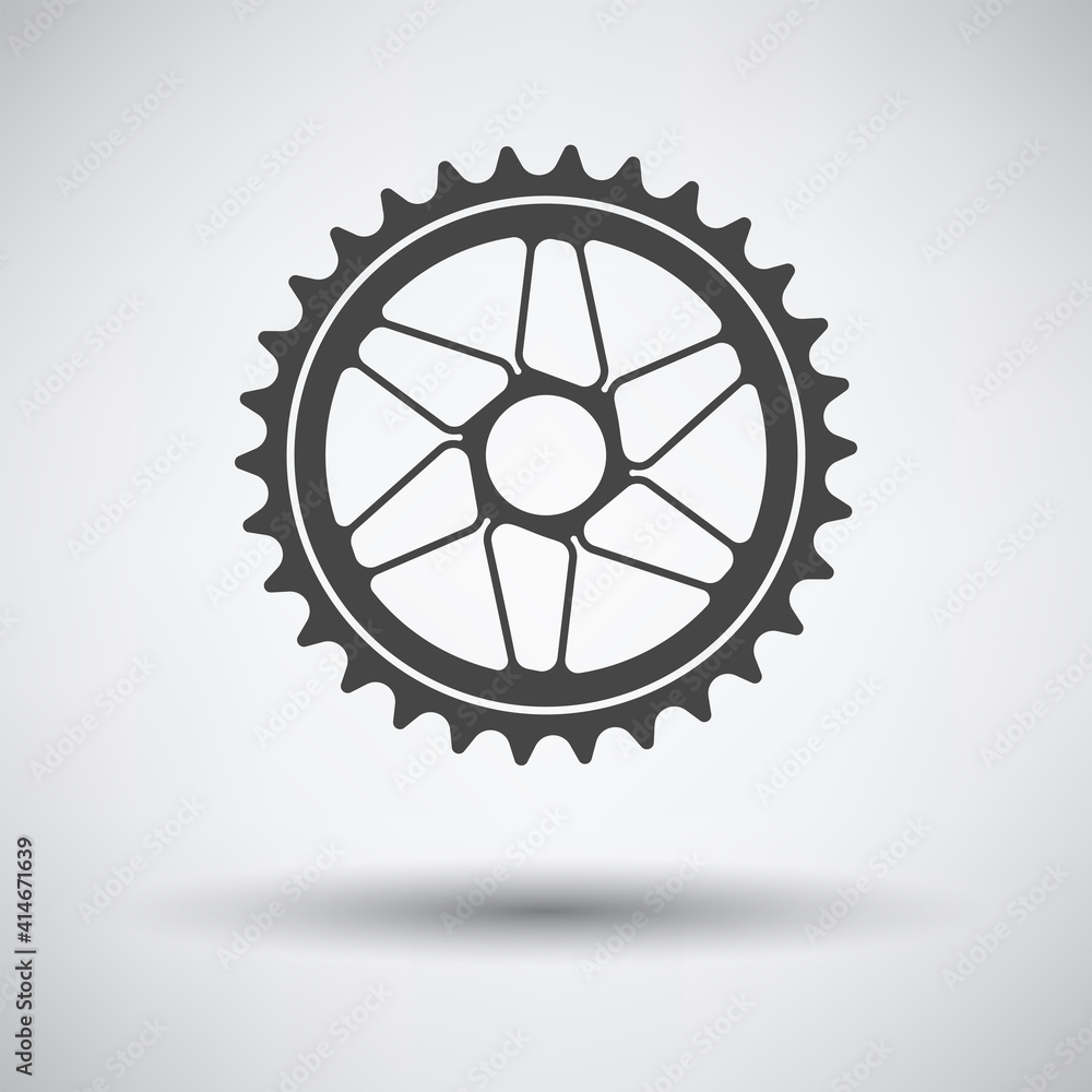 Bike Gear Star Icon Stock Vector | Adobe Stock