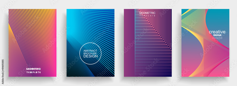 Creative hard paint cover design backgrounds vector. Minimal trendy ...