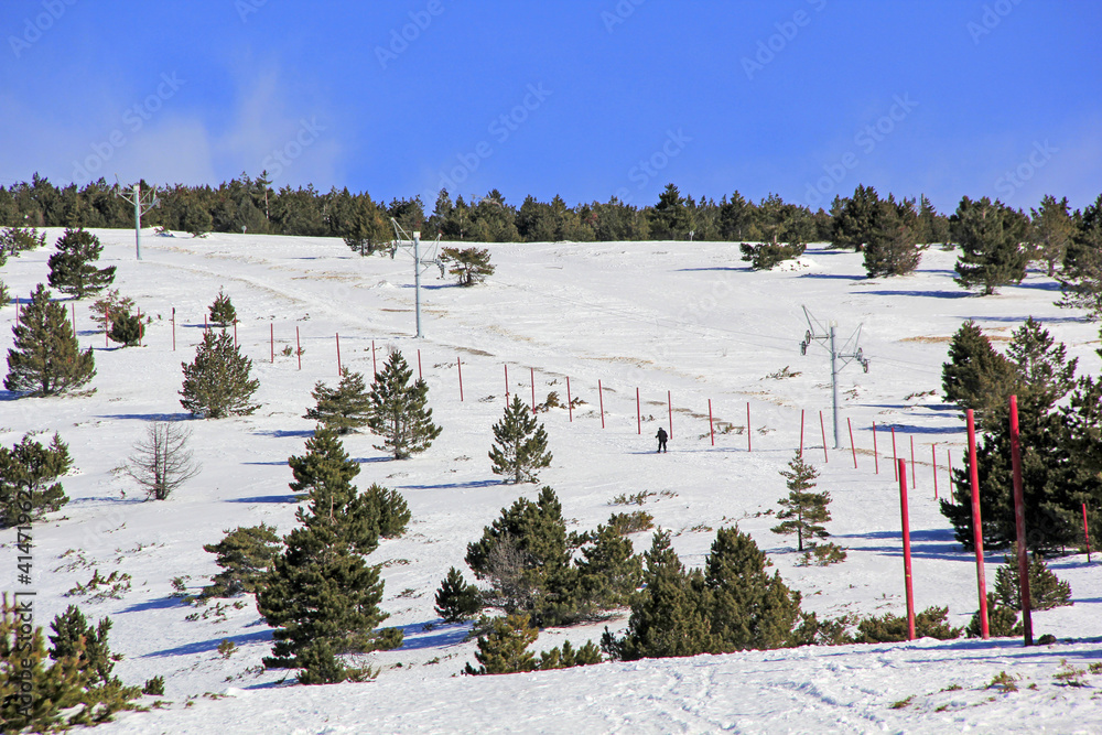 remonte pente Stock Photo | Adobe Stock