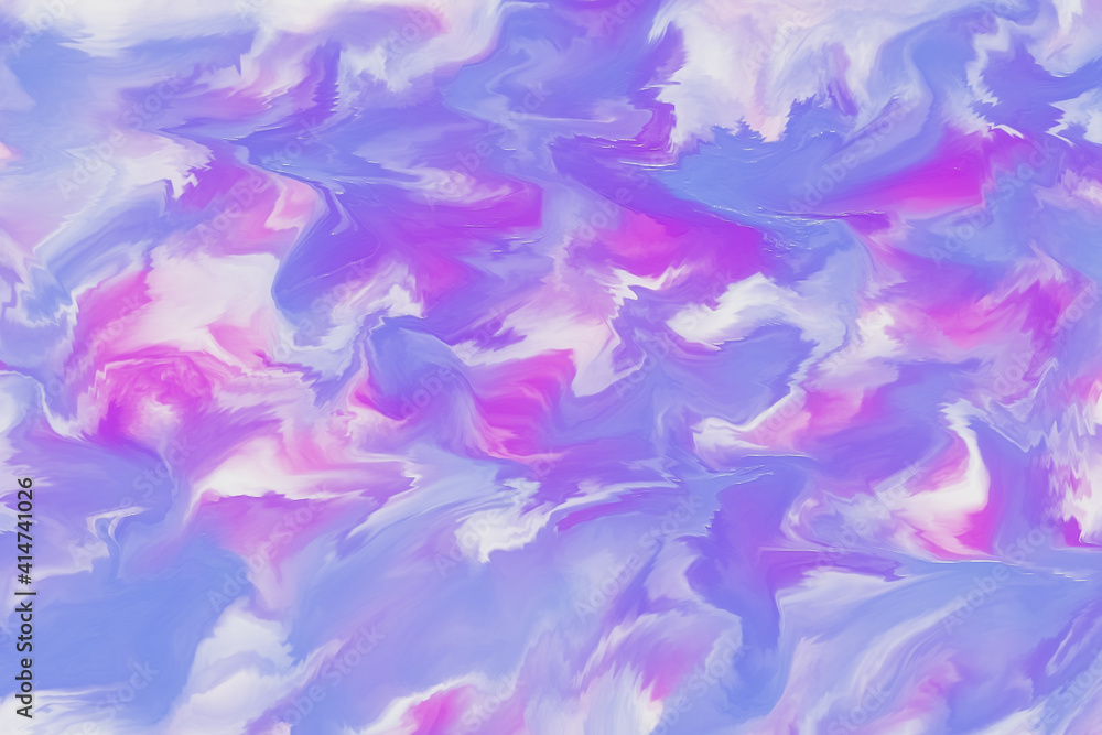 Abstract painted backgrounds, purple and blue watercolor with brush ...