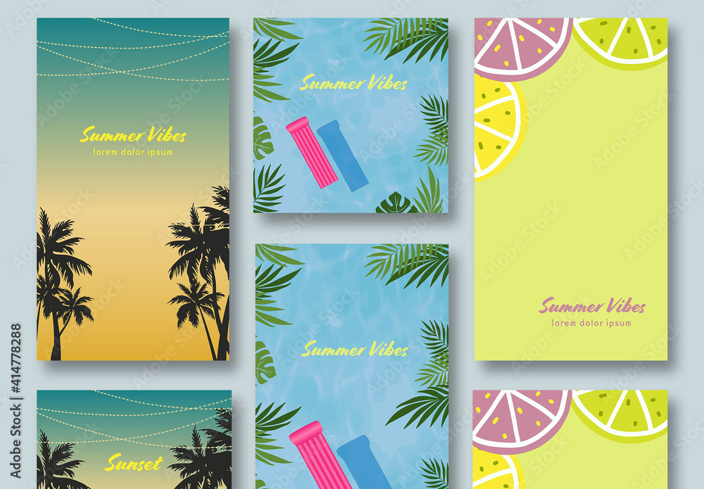 Holiday Social Media Post Pattern Backgrounds Stock Template | Adobe Stock