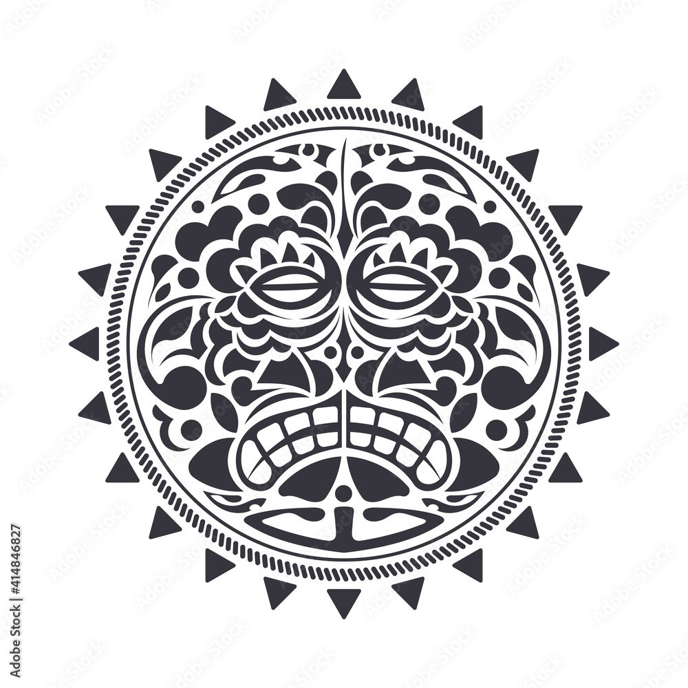 Polynesian Mask Designs