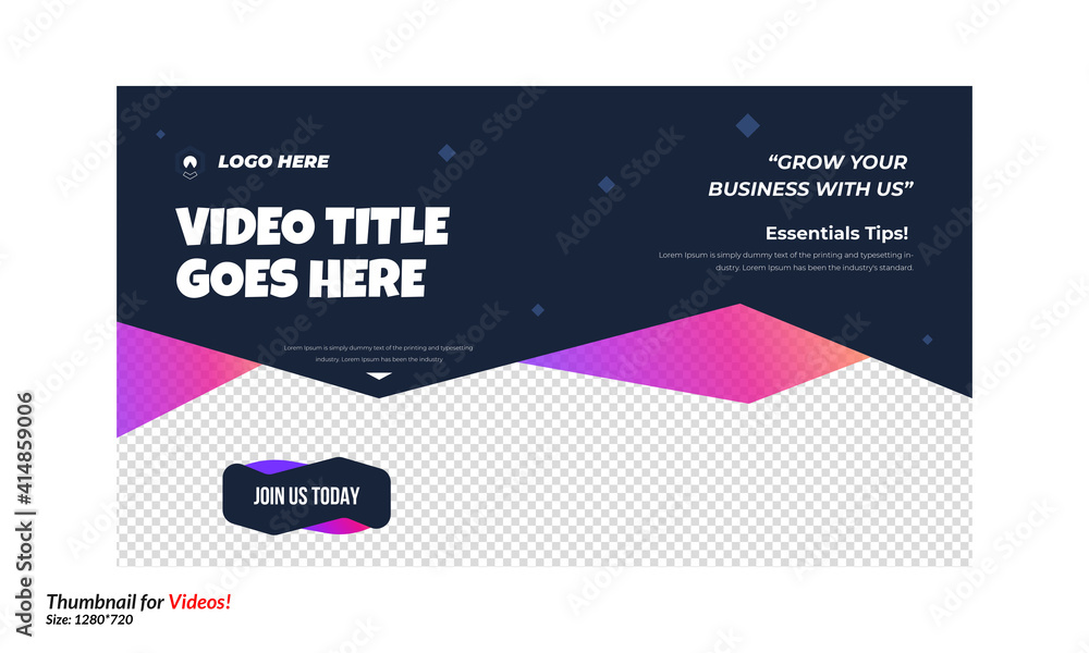 Editable thumbnail design for any videos customizable thumbnail design ...