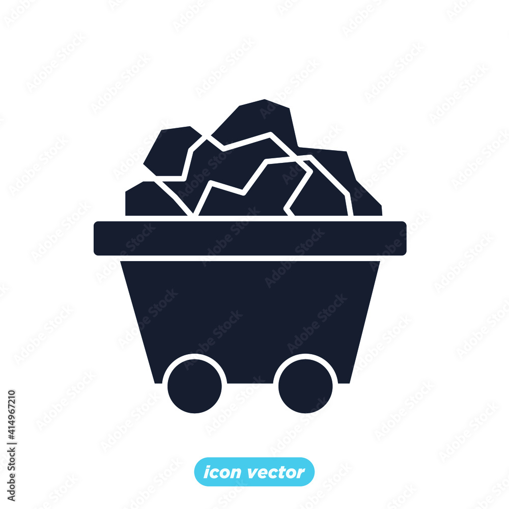 coal energy icon. Energy Types symbol template for graphic and web ...