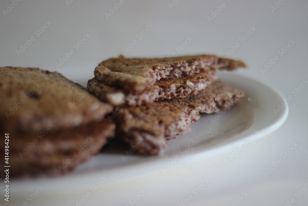 Home made Finger millet pancake. Experiment with finger millets at home ...