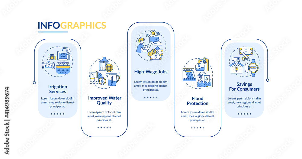 Improve project of energy vector infographic template. Generator of ...