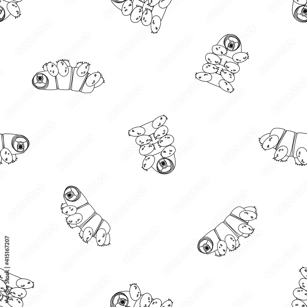 Tardigrade Coloring Pages Free To Print Coloring Pages