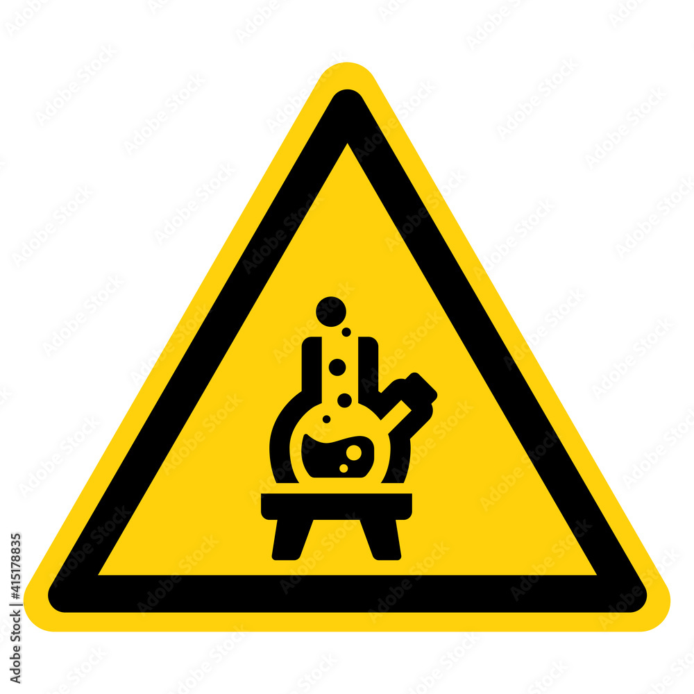 Lab Area Symbol Sign, Vector Illustration, Isolate On White Background ...