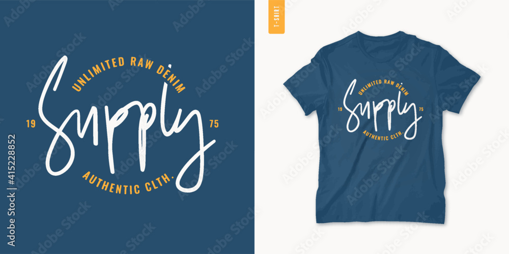 Letter graphic mens t-shirt design, print, vector illustration Stock ...