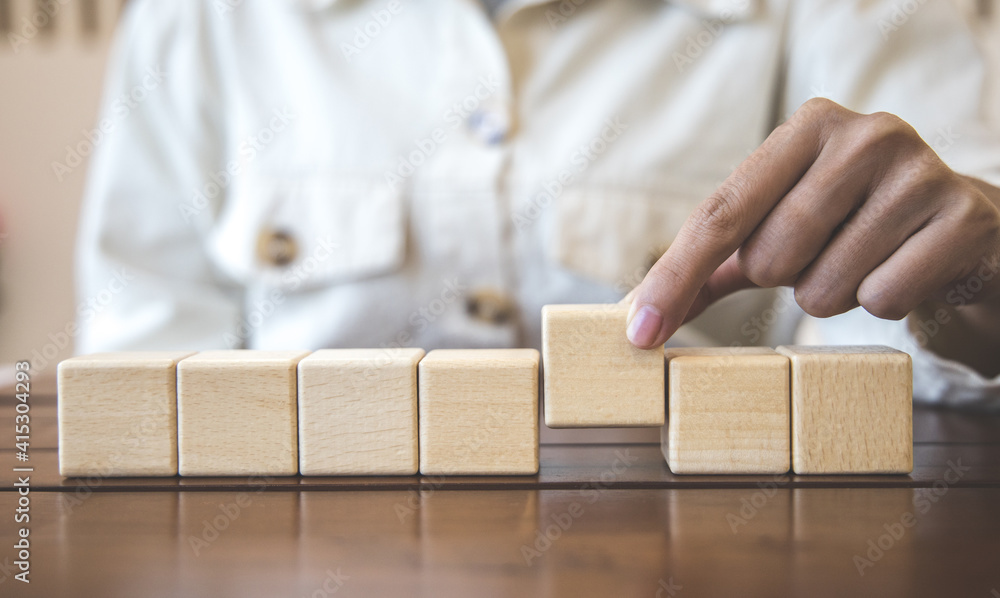 Wooden block with copy spase or Fill in the blank, Wooden toys, An ...