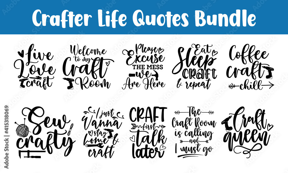 Calligraphic quote lettering set, Text inspiration design typography ...