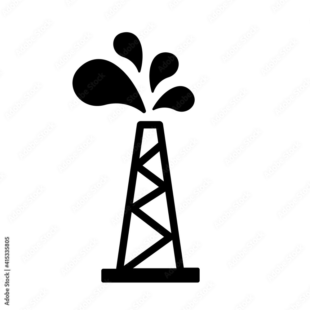 Oil Icons vector set. Barrel symbol illustration collection. energy ...