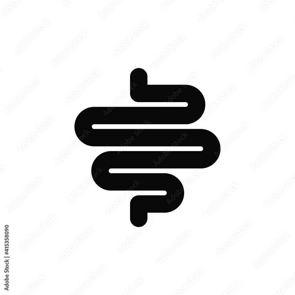 gut icon vector. health sign Stock Vector | Adobe Stock