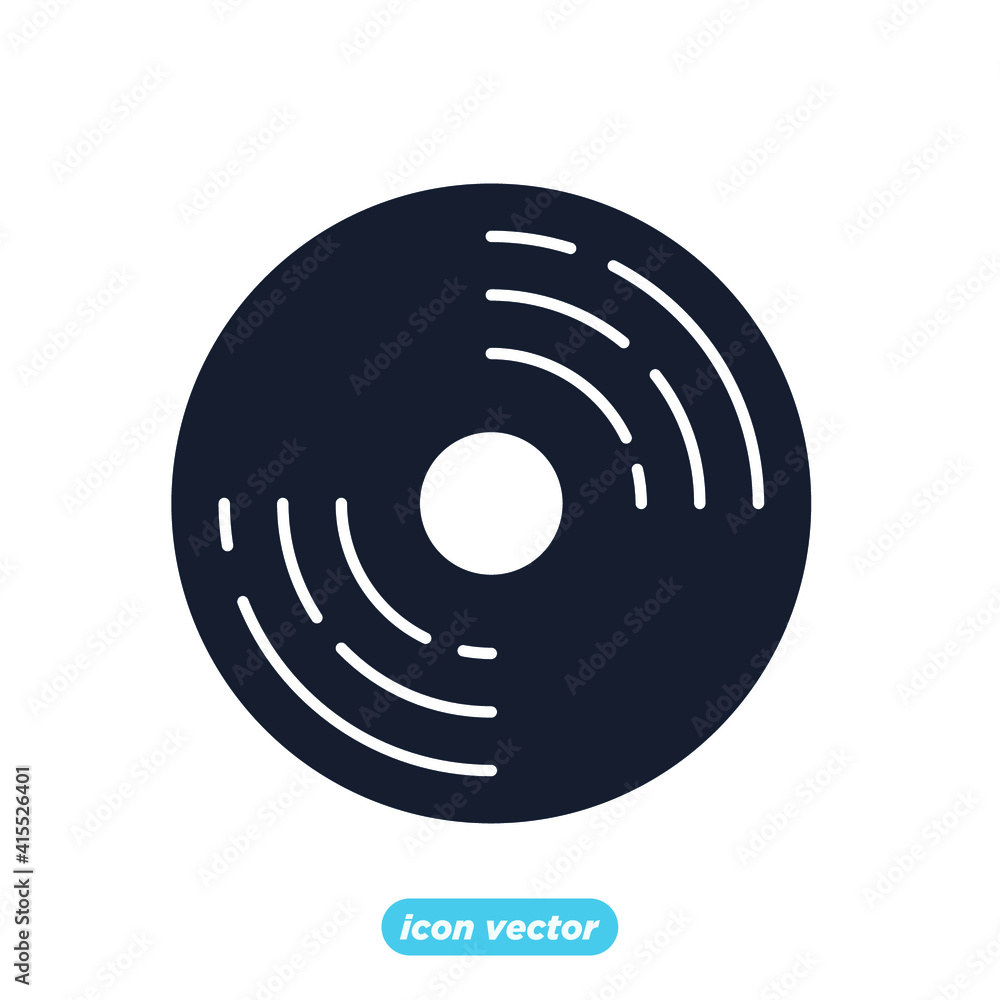 dvd disk icon. Entertainment symbol template for graphic and web design ...