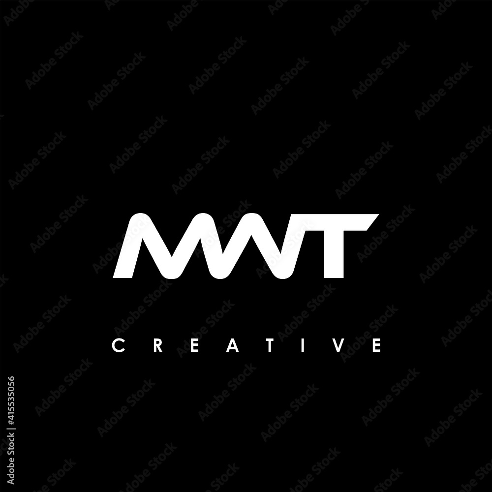 MWT Letter Initial Logo Design Template Vector Illustration Stock ...